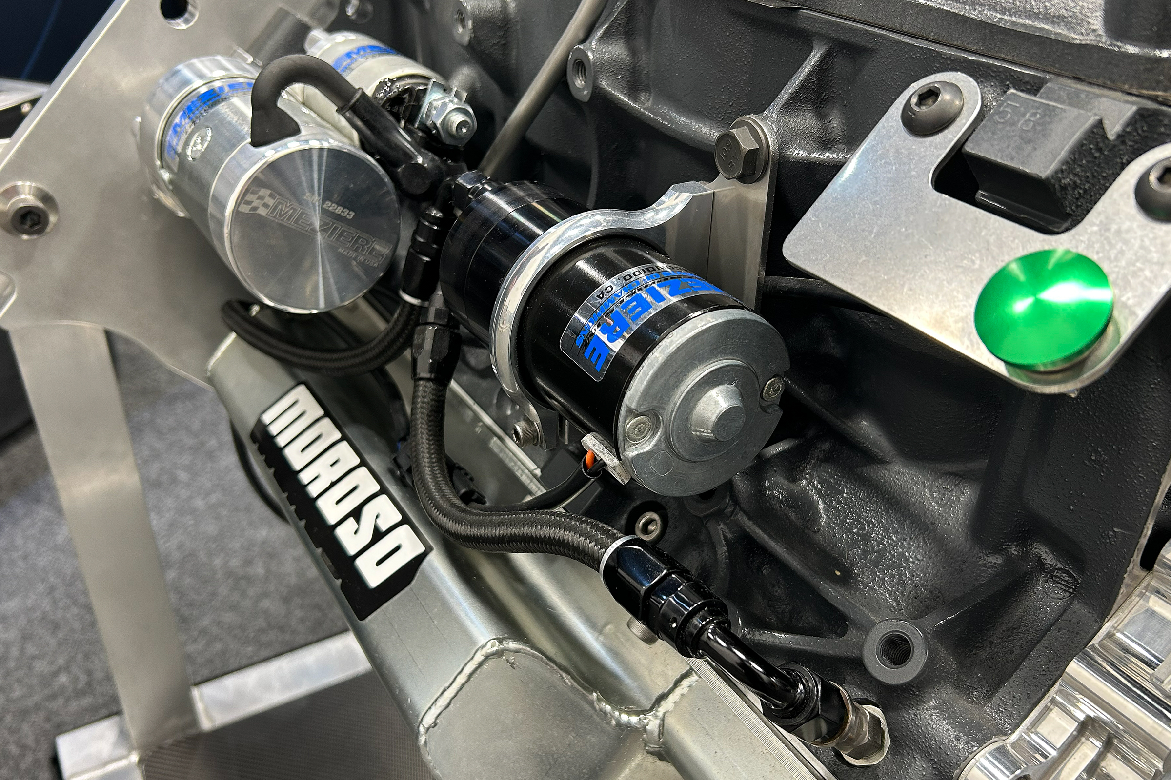SEMA 2025: 12-Volt Engine Pre-Oiling System From Meziere