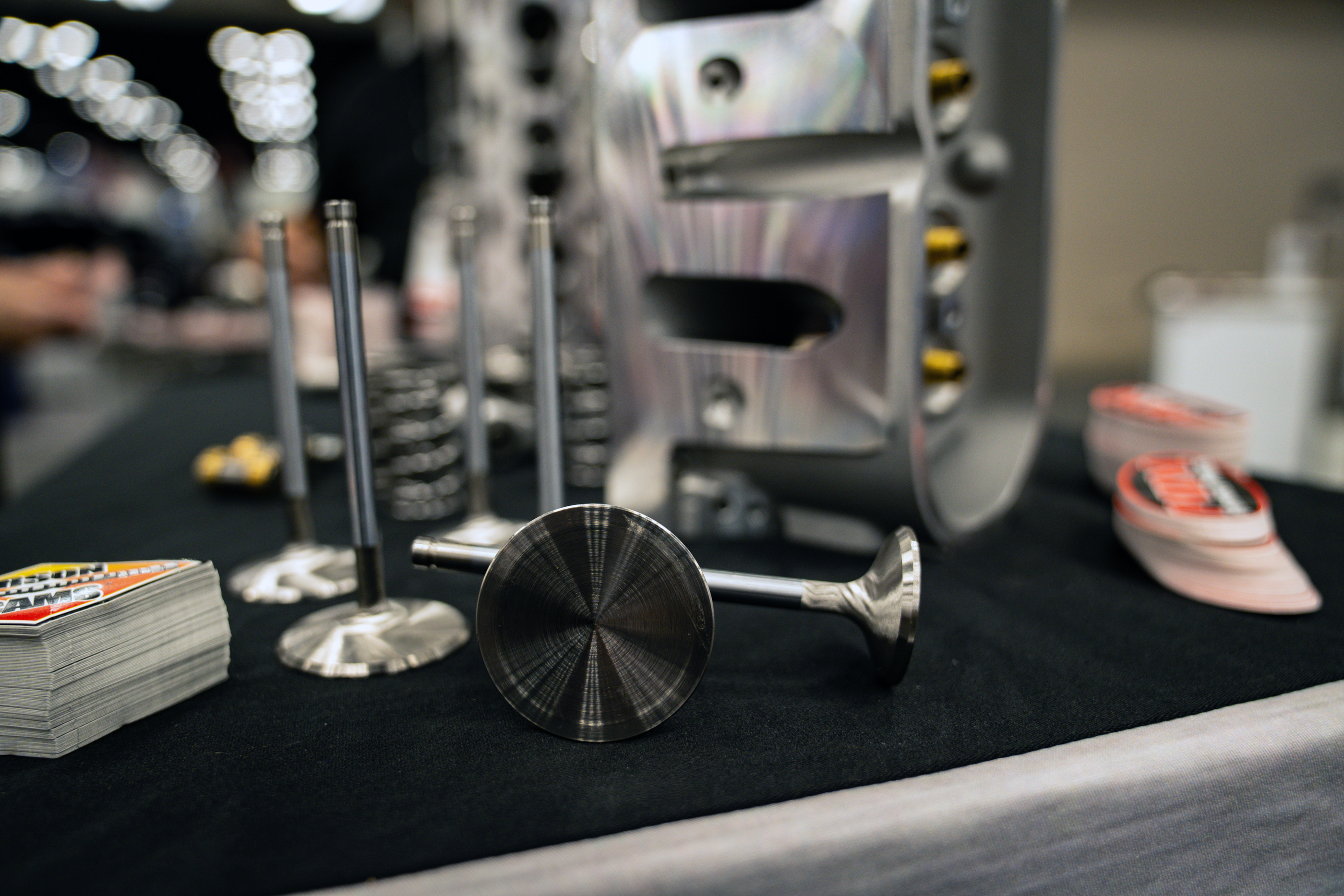 PRI 2025: PBM Debuts Titanium Valves for High-RPM Racing