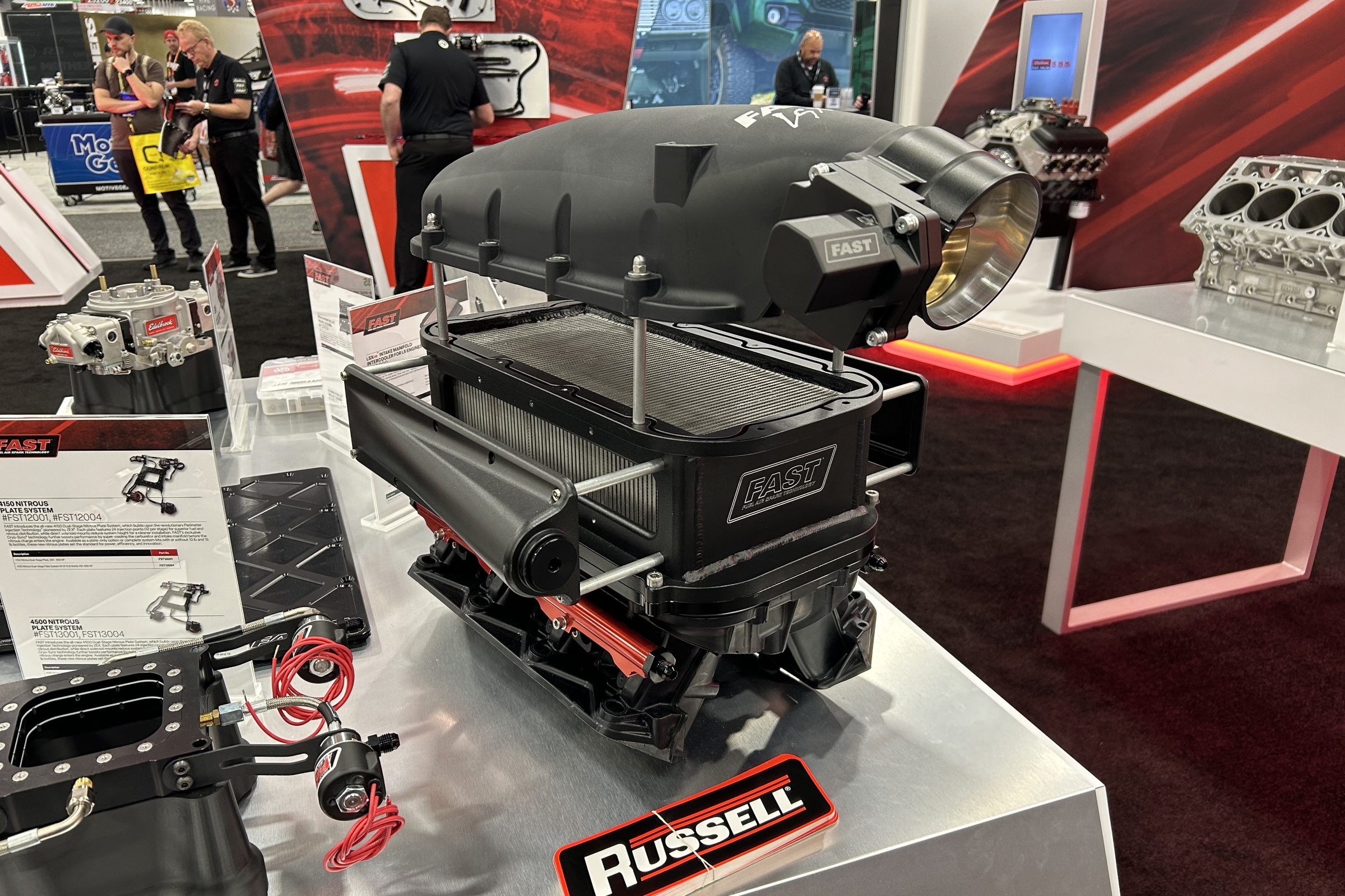 SEMA 2025: FAST Debuts Sandwich-Style LSXHR Intercooler